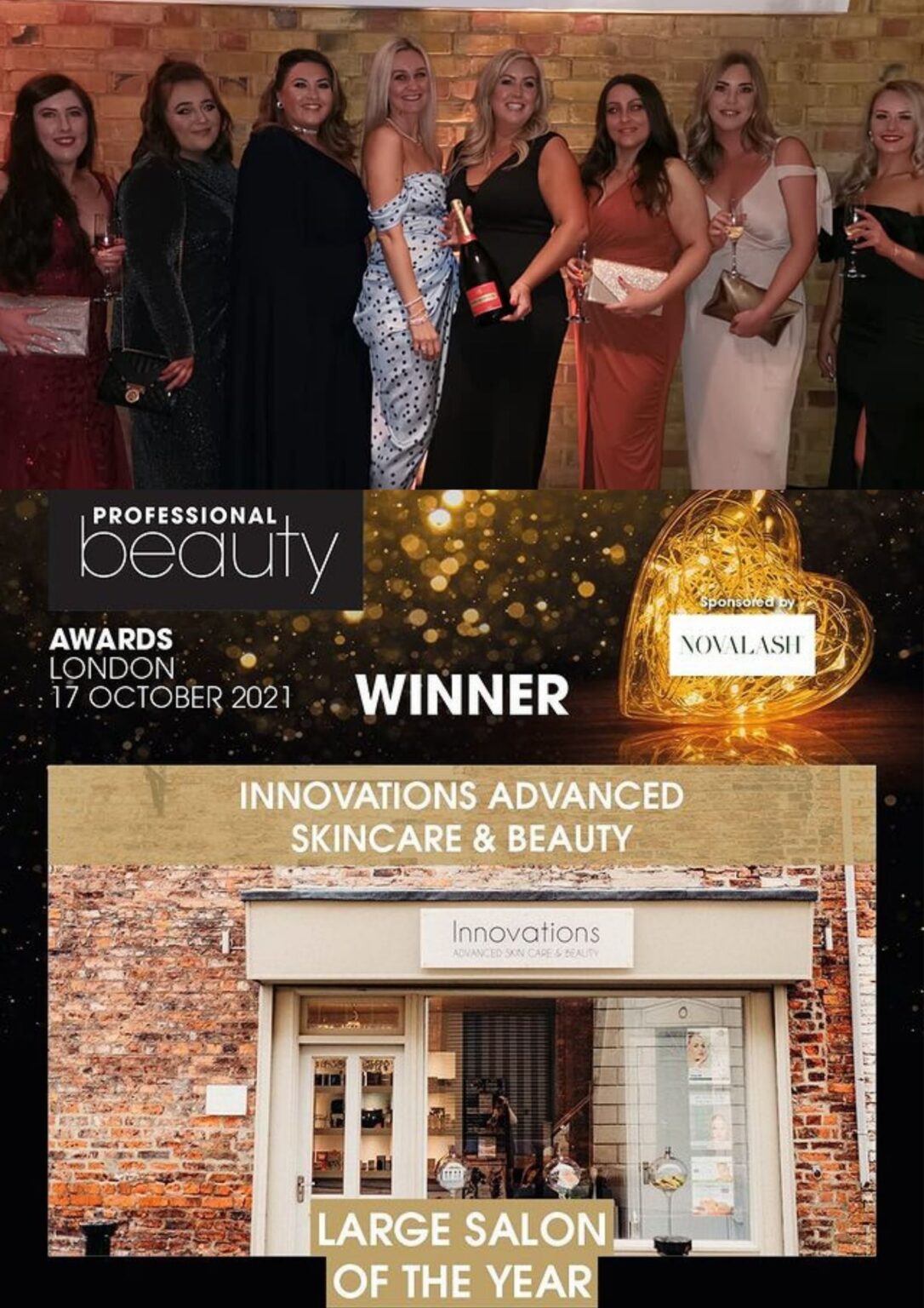 Innovations wins large salon of the year award at prestigious London ...